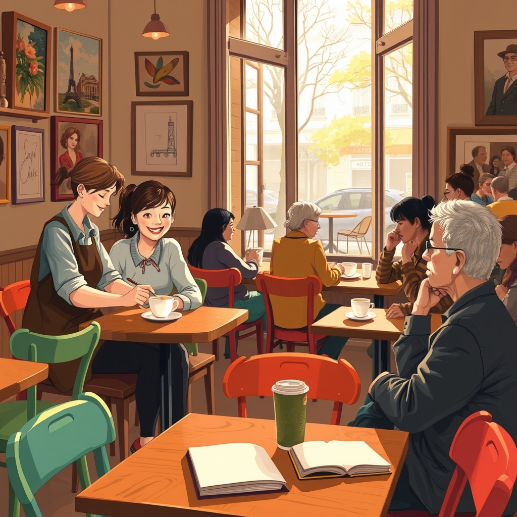 Café Conversations in Paris | Read In